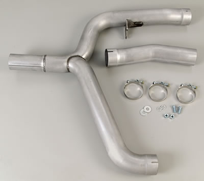 98-02 LS1 Hooker Off-Road Y-Pipe (OFY) Stainless - WS6store.com