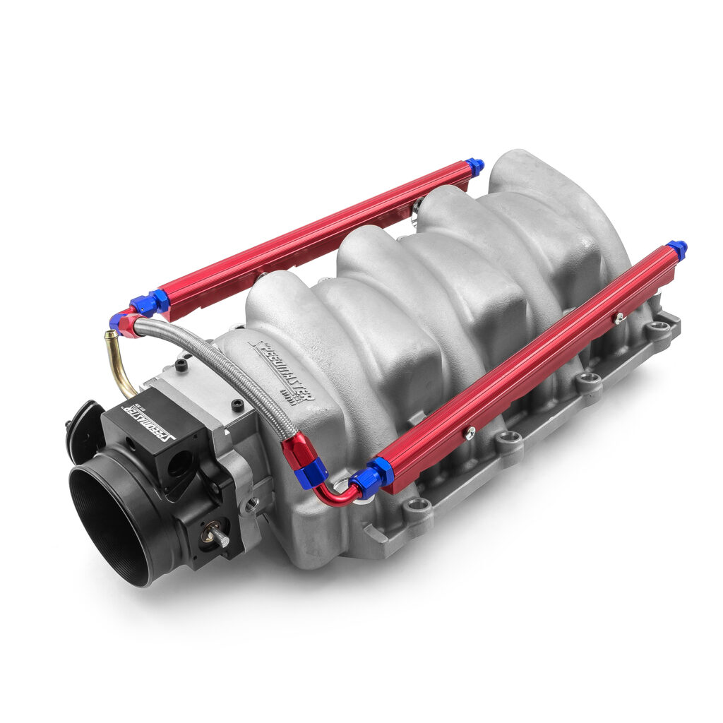 Speedmaster LS1 LS2 LS6 EFI Intake Manifold Satin with 92mm Throttle ...